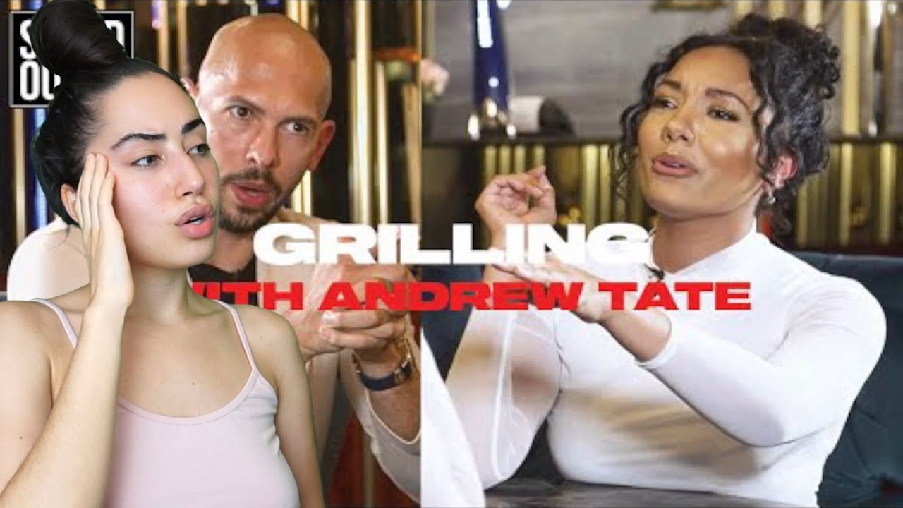 WESTERN WOMAN REACTS TO ANDREW TATE AND CHIAN DO NOT GET ALONG | Grilling S2 Ep 7 - YouTube