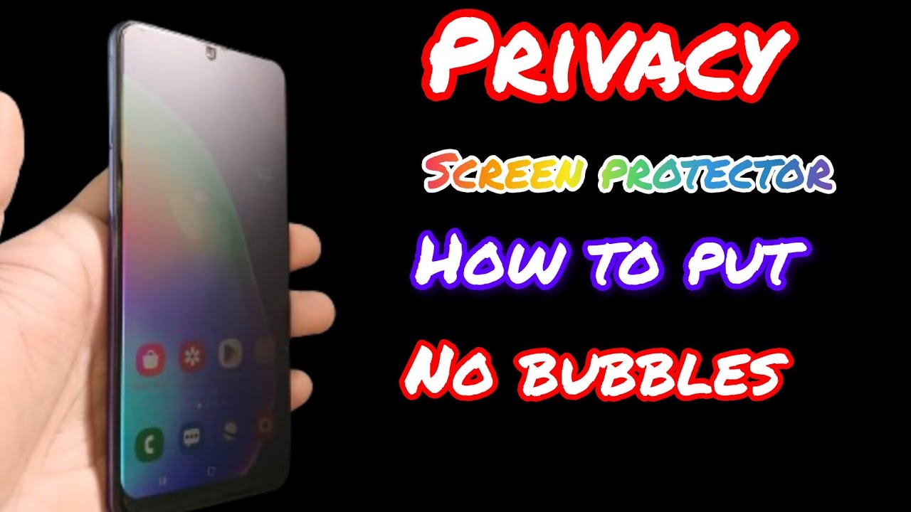 privacy silicone protector - YouTube
