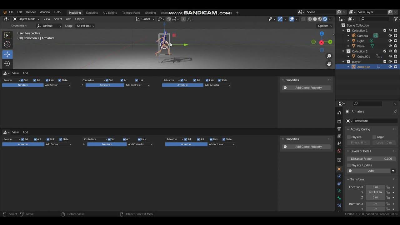 [UPBGE 3.0]Logic Node Editor (Ordinal Animation)Part 1 - YouTube