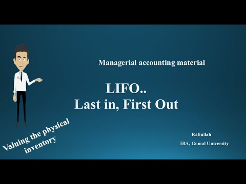LIFO Method (Last In First Out) | LIFO Method of Store Ledger ...