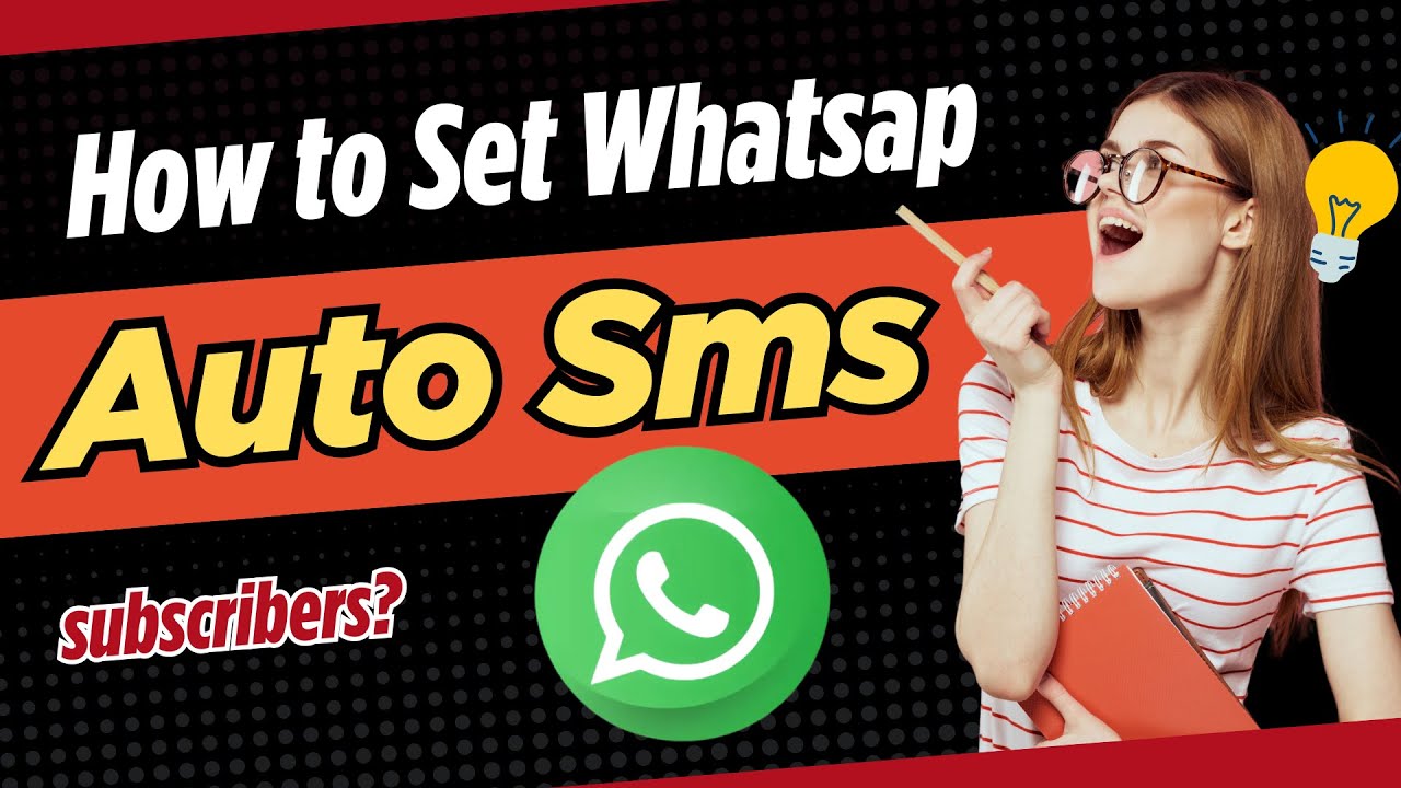 How to Set Auto Sms in Whatsapp #whatsuptricks - YouTube