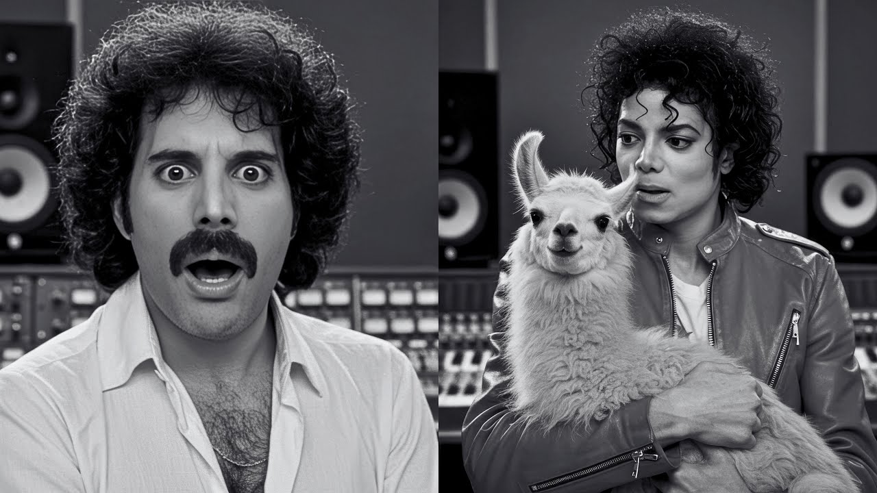 Freddie Mercury to His Manager: 'Get Me Out — Michael Jackson’s Llama ...