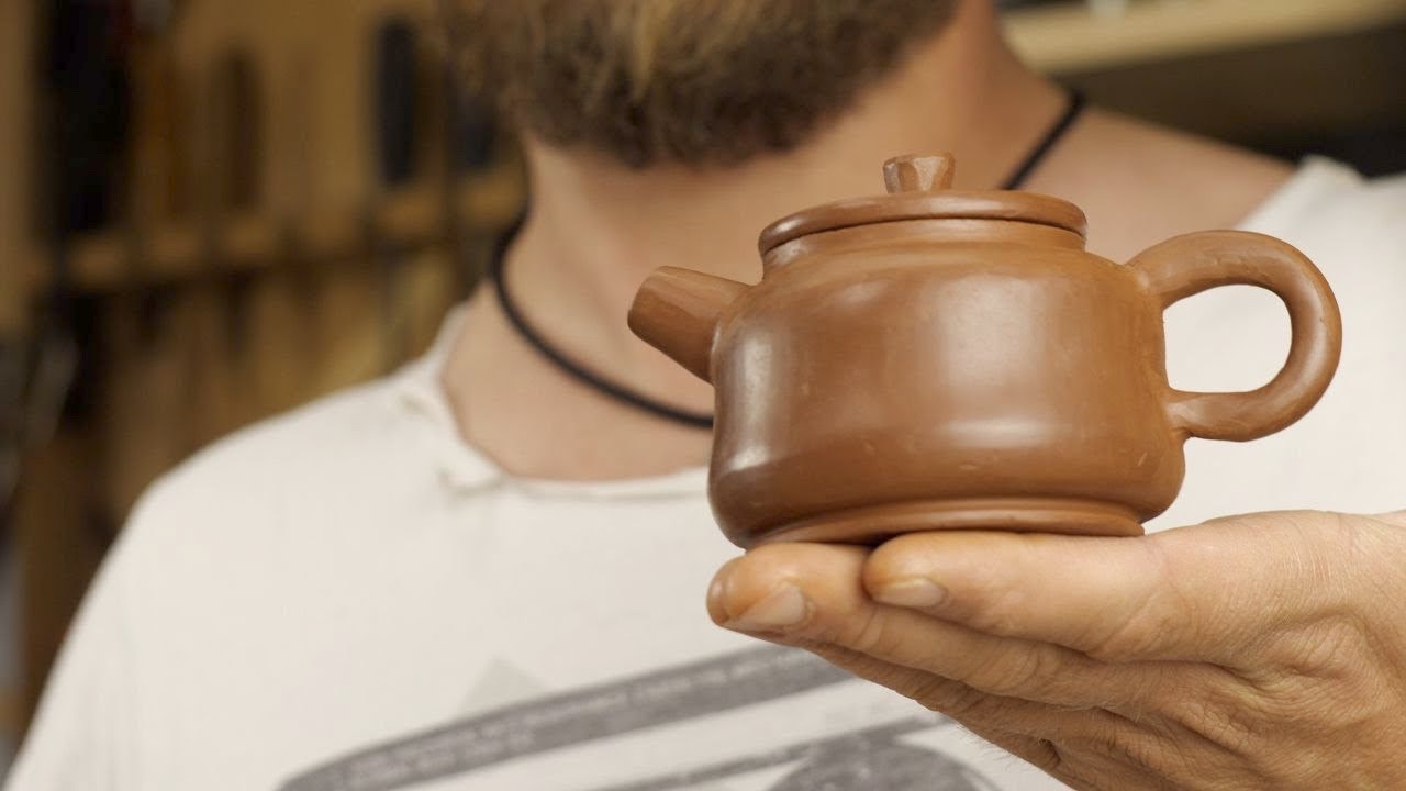 clay teapot making 🤫😎 - YouTube