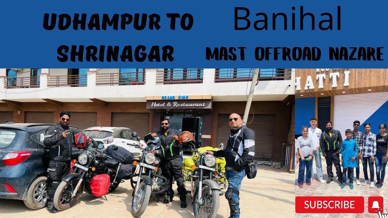 Udhampur to Shrinagr|Banihal!Road hai ya BawaalLeh Ladakh circuit 2023 ...