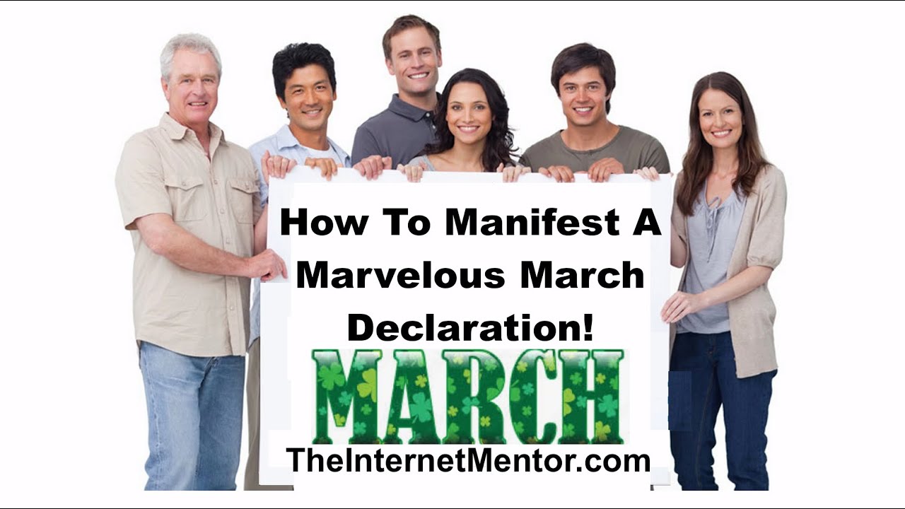 How to Breakthrough and manifest a marvelous March! - YouTube