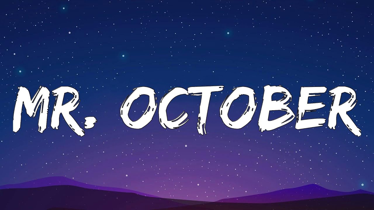 MR. OCTOBER (Letra/Lyrics) Bad Bunny - YouTube