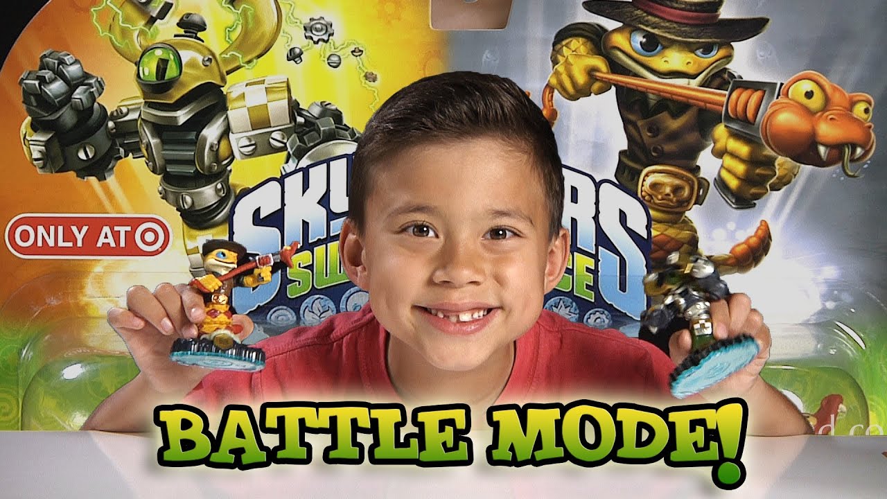 Exclusive NITRO MAGNA CHARGE vs. RATTLE SHAKE - BATTLE MODE! Swap Force ...
