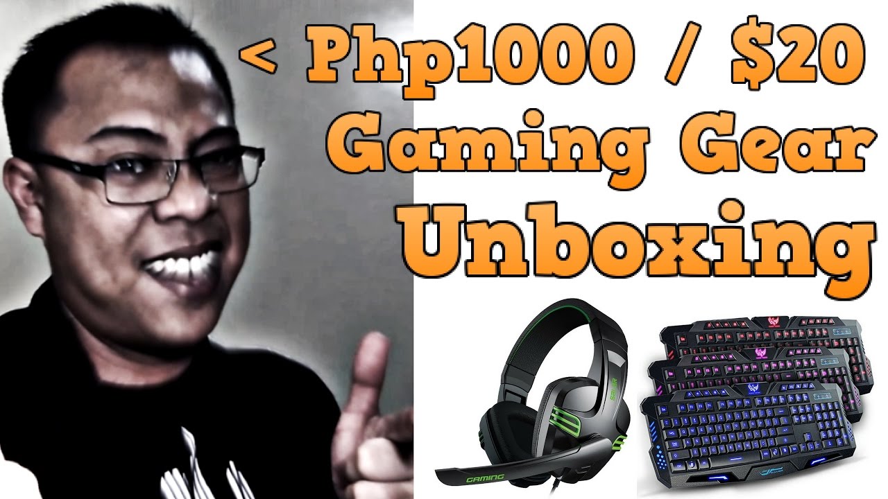 GG Unboxing: Gaming Keyboard and Headset - Gori Gori Gaming - YouTube