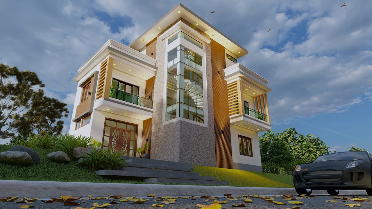 2 StoreyBuilding Design For Yuvraj Acharya Gorahi Dang - YouTube