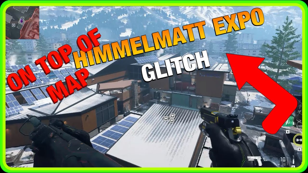 MW2 Solo Glitch HIMMELMATT EXPO Top of Map Glitch - YouTube