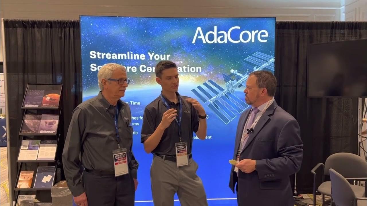AdaCore talking FACE and Aerospace Systems at Aerospace Tech Week - YouTube