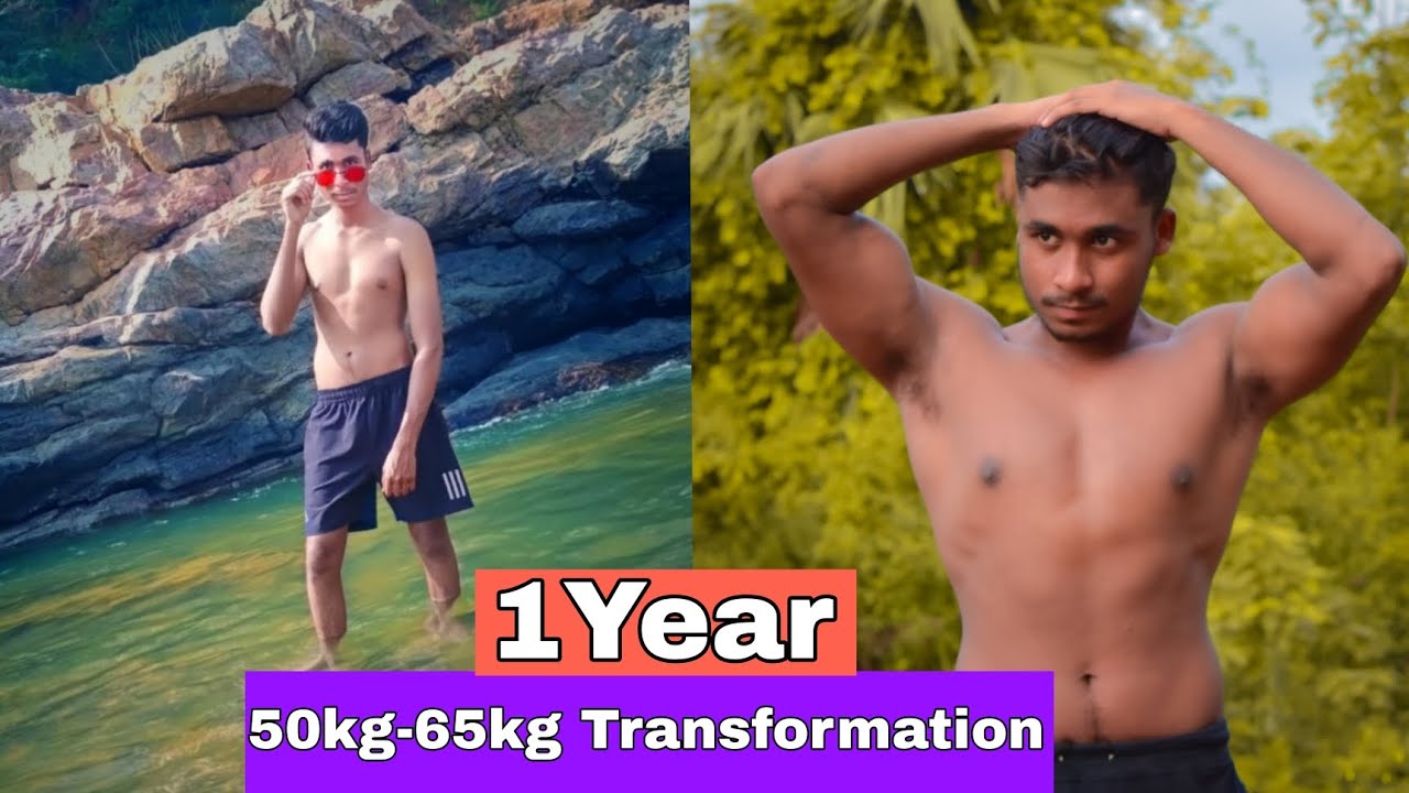 Skinny To Muscular Body Transformation|| Natural Body - YouTube