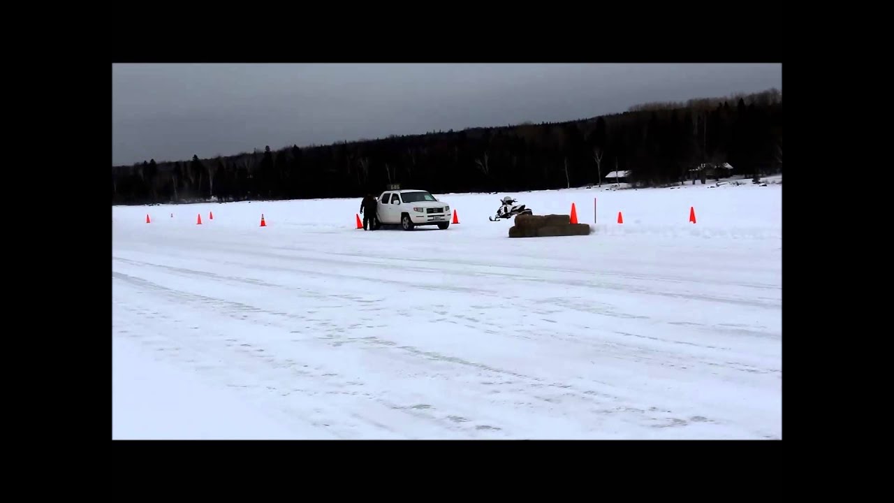 Radar Snowmobile Runs Snodeo 2014 Rangeley Maine Kawasaki Interceptor ...