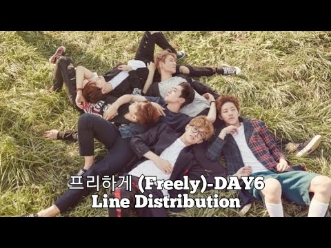 프리하게 (Freely)-DAY6 (Line Distribution) - YouTube