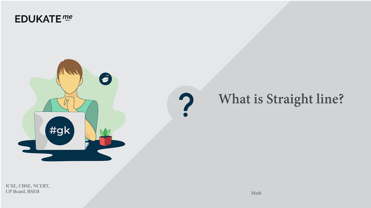 What is Straight line? - YouTube