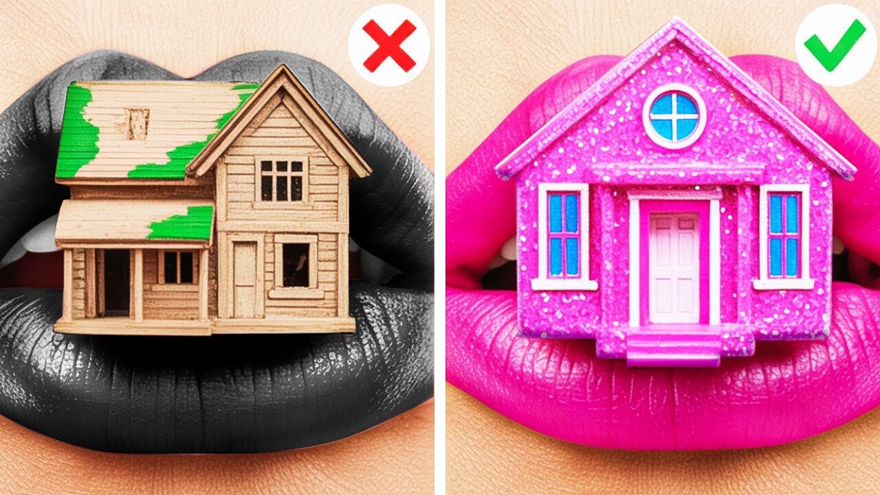 HOW TO MAKE CARDBOARD HOUSE 📦 Alt vs Soft Craft Ideas With Paper 💝 ...