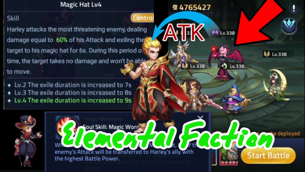 [Mobile Legends Adventure] Elemental's Strength ! - YouTube