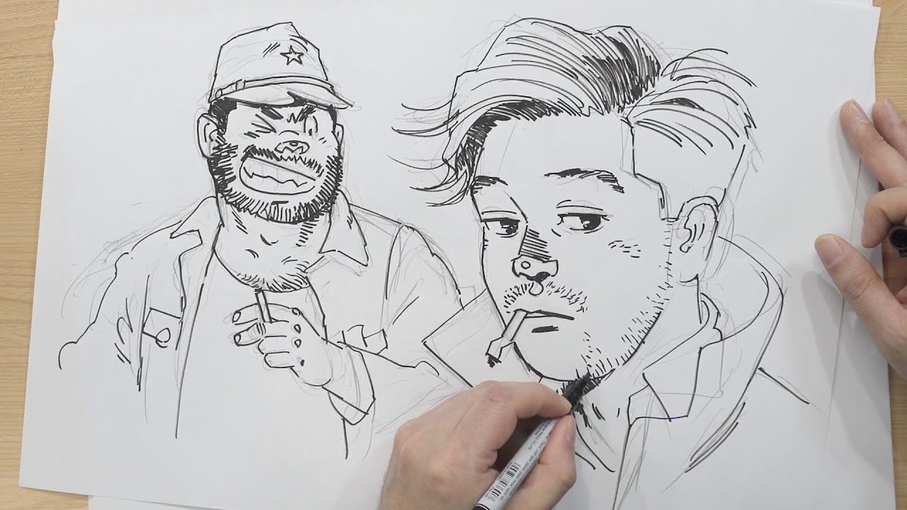 Sansuke Yamada : Comment dessiner le manga "Sengo" (traduction en sous ...