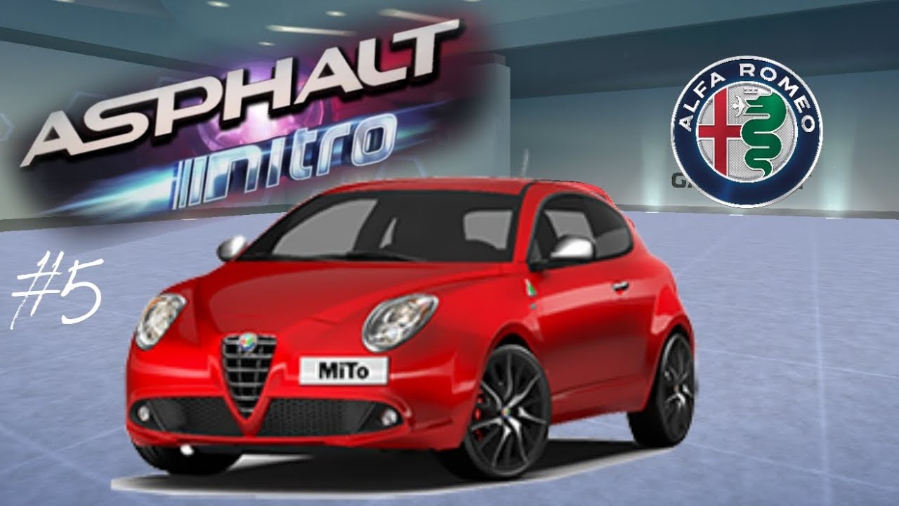 DERRAPES CON El ALFA ROMEO MiTo GTA #5 | Asphalt nitro - YouTube