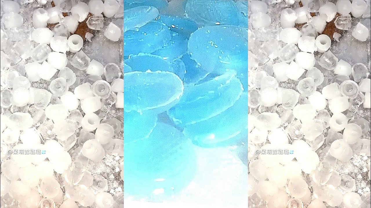 HARD ICE EATING / IGLOO ICE / ICE EATING - YouTube
