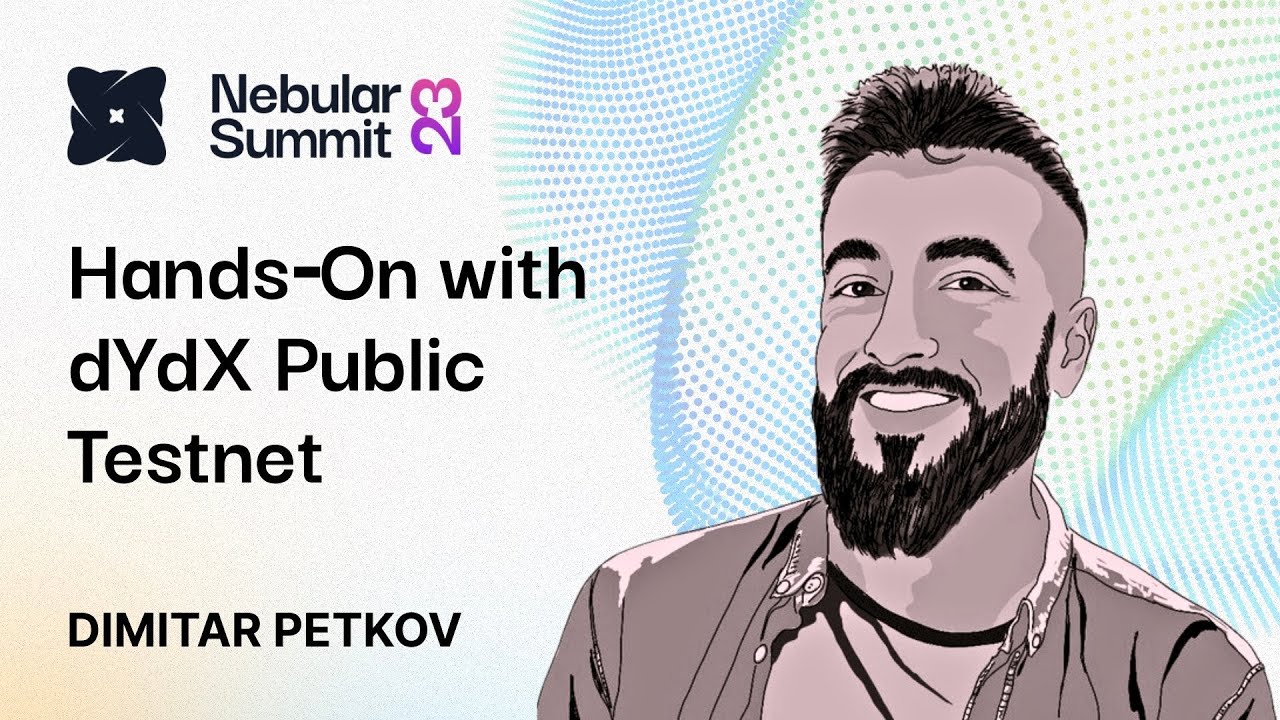 Dimitar Petkov of dYdX Foundation on Hands‑On with dYdX Public Testnet ...