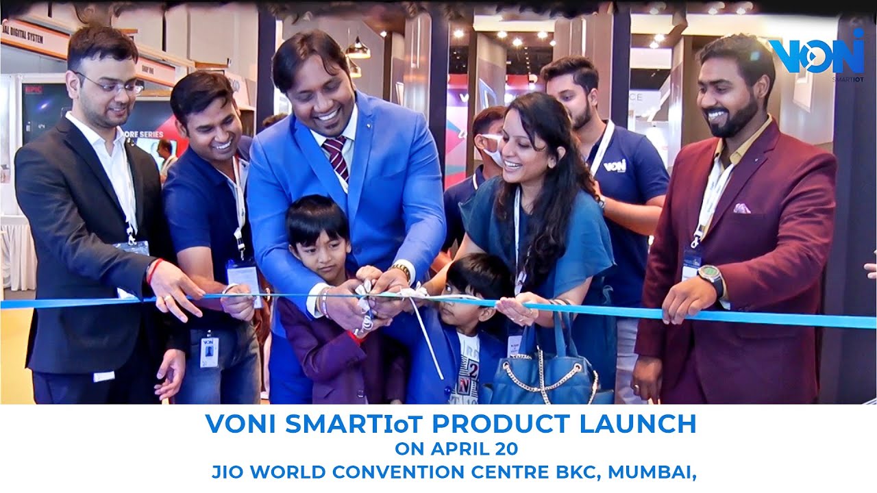 Voni SmartIoT Product Launch | Smart Home Expo, Mumbai | Smart Touch ...