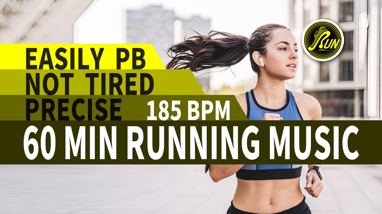 🦒Easily PB｜Not tired｜Precise 185 BPM｜60MIN Running Music｜#104｜柒零夜跑 ...