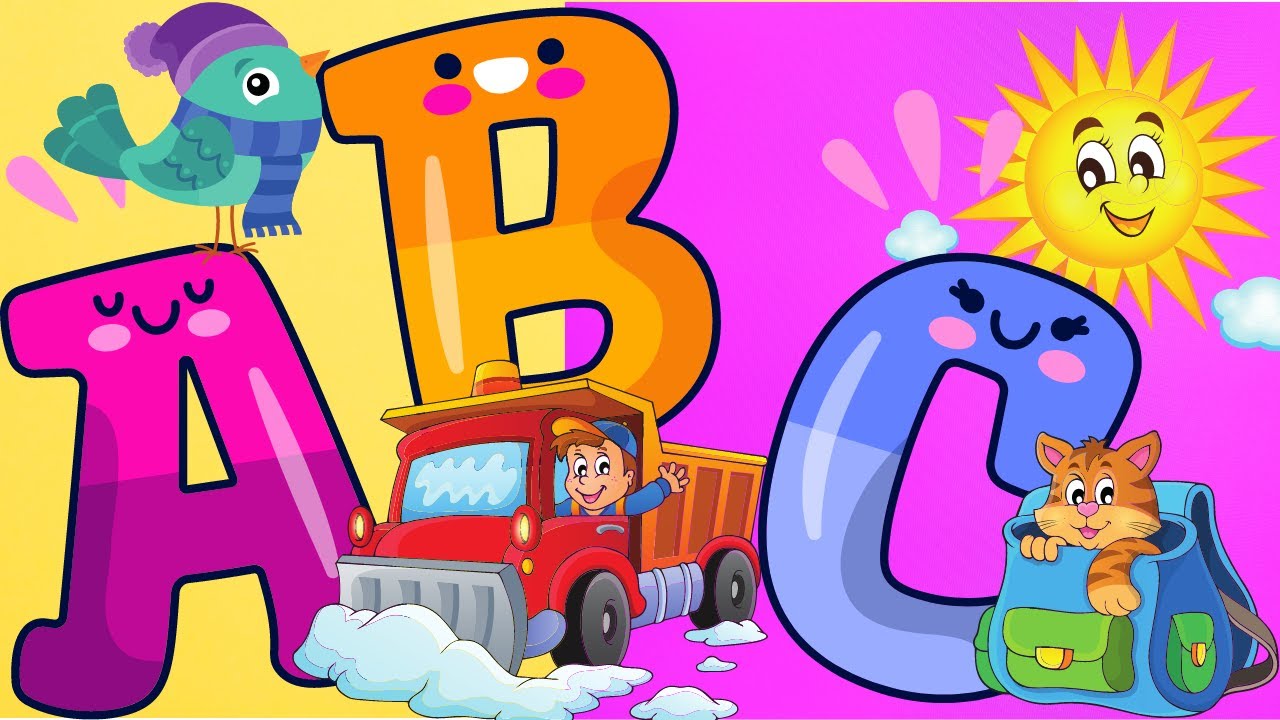 ABC Song 🧸Kids Nursery Rhythm/Song 🦄 English Alphabet 👶Alphabet Song 🦄 ...