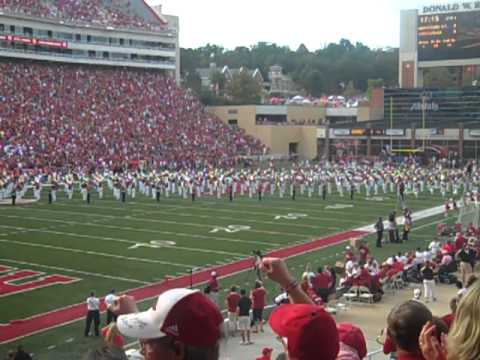 Arkansas Razorbacks Calling the Hogs & Fight Song - YouTube