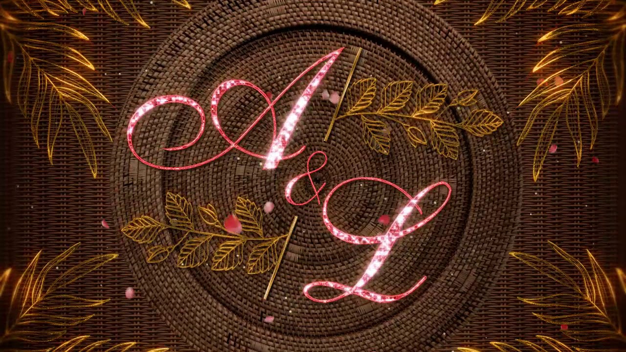 Rattan/Filipiniana Themed Animated Backdrop - YouTube