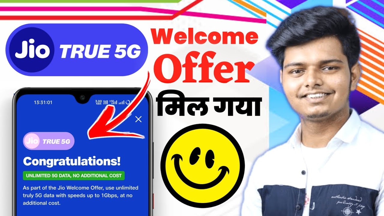 I Got Jio 5g Unlimited Data How To Get Jio 5G Welcome Offer Hindi