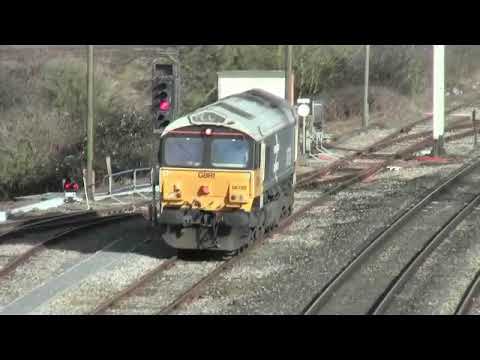 GBRF BR 66789 ON OV82 AT GLOUCESTER YARD 080220 - YouTube