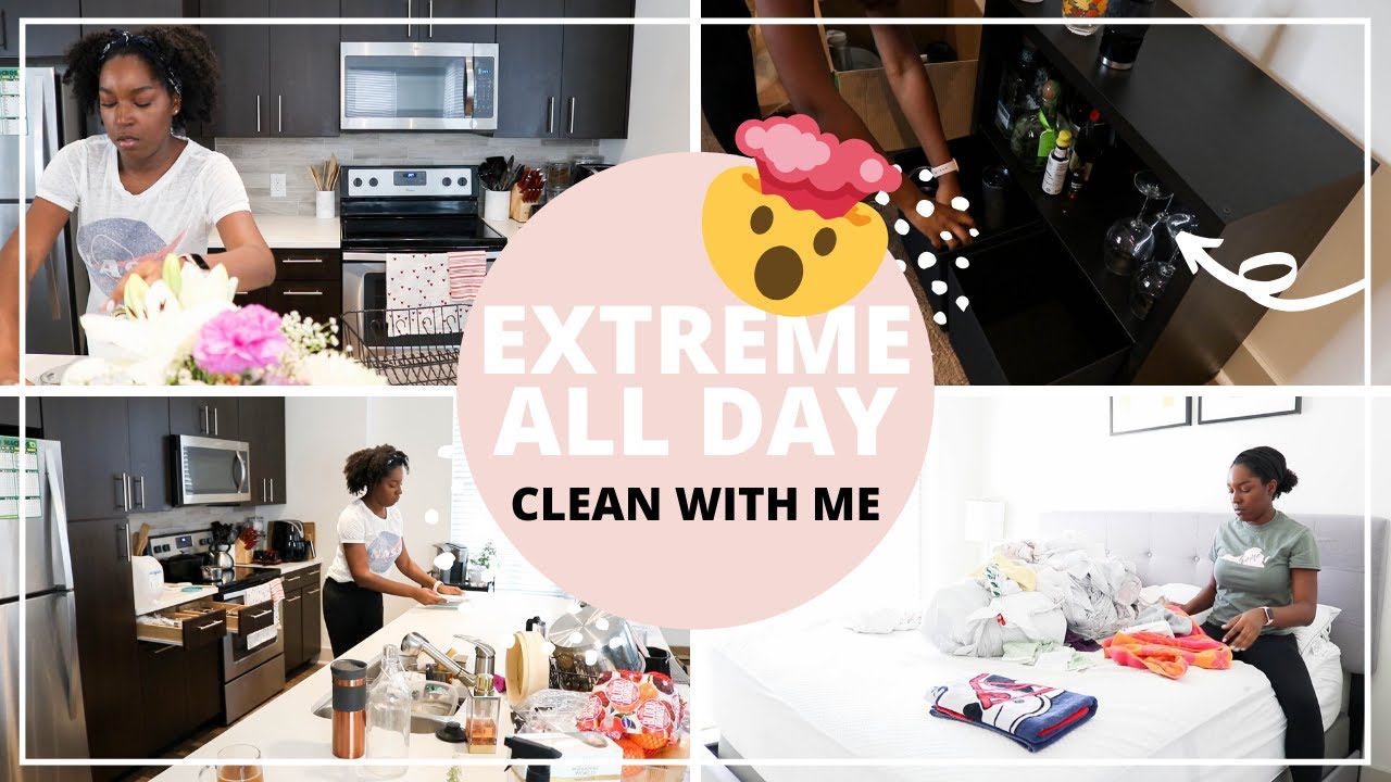 EXTREME WEEKEND DEEP CLEAN 🧹 | CLEANING MOTIVATION CLEAN WITH ME - YouTube