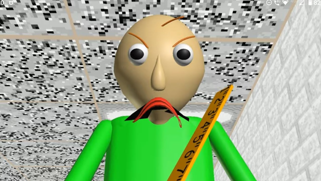 Baldi's Basics Classic Remastered i play again! - YouTube