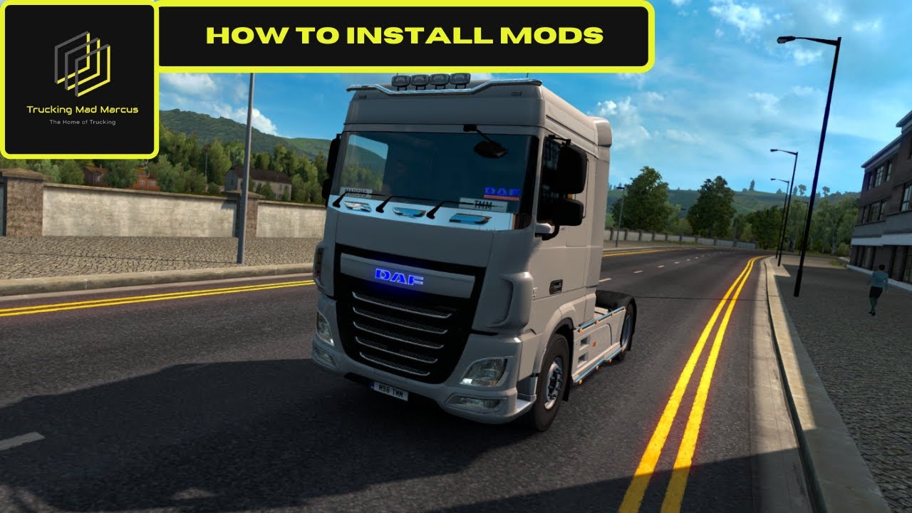 How to Install mods on ETS 2 *TUTORIAL* - YouTube