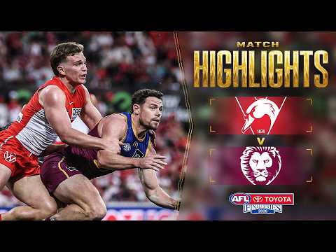 Sydney Swans v Brisbane Lions highlights | Qualifying Final, 2026 | AFL