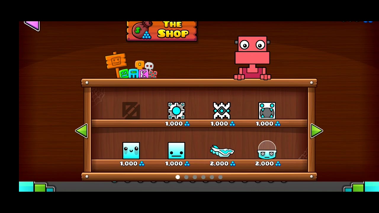 all my geometry dash skins for 2025 - YouTube