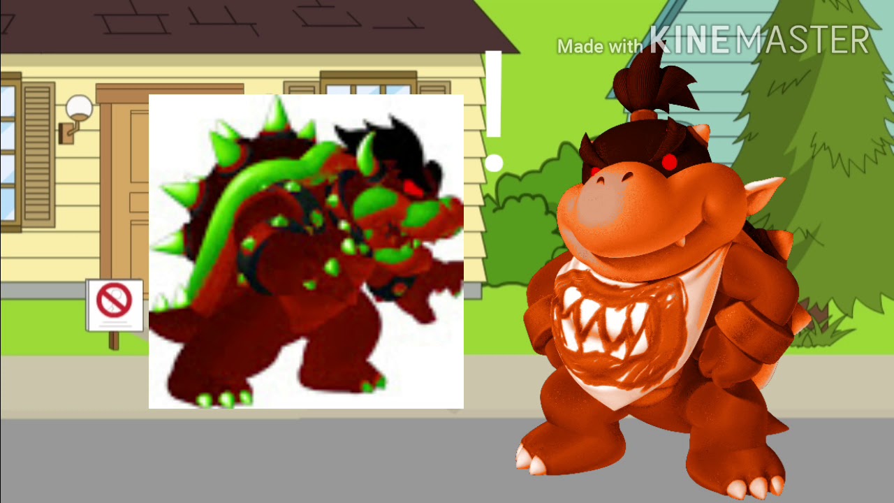 Dark Volcano Bowser Jr. Fails To Ground StarDarkSaladBowserFTW ...