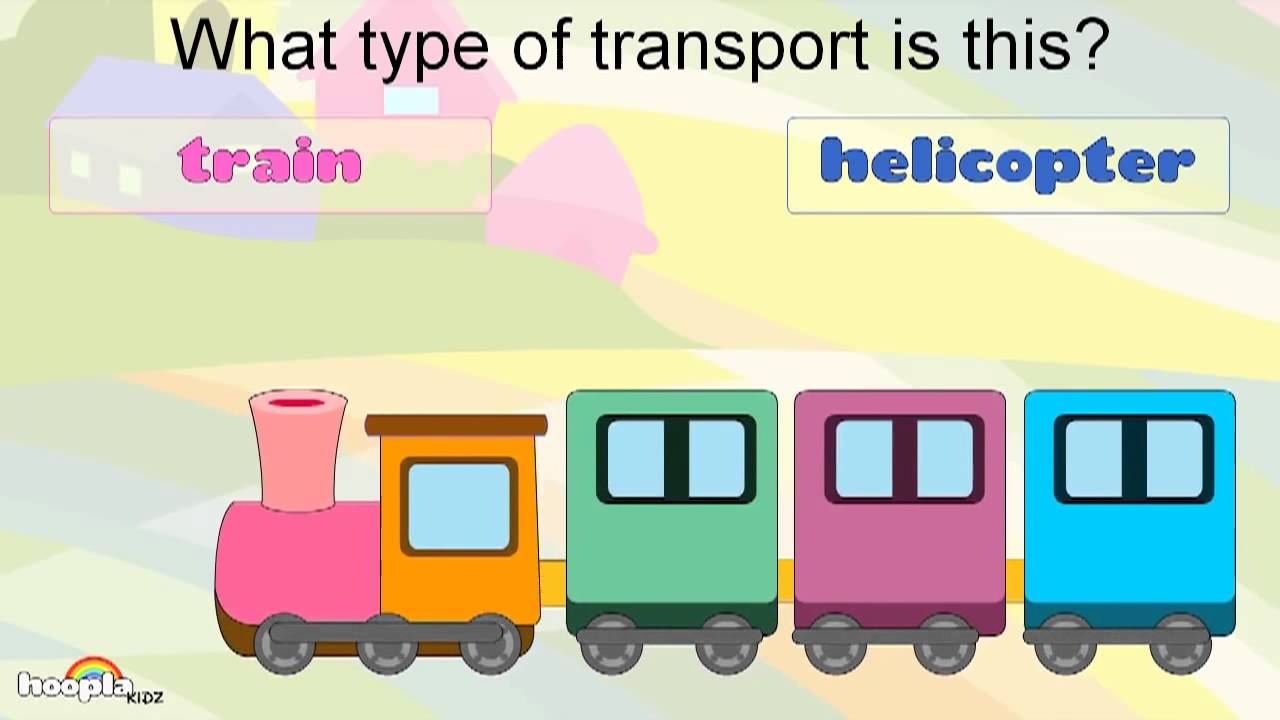 Learn About Transport - Preschool Activity Children songs - YouTube