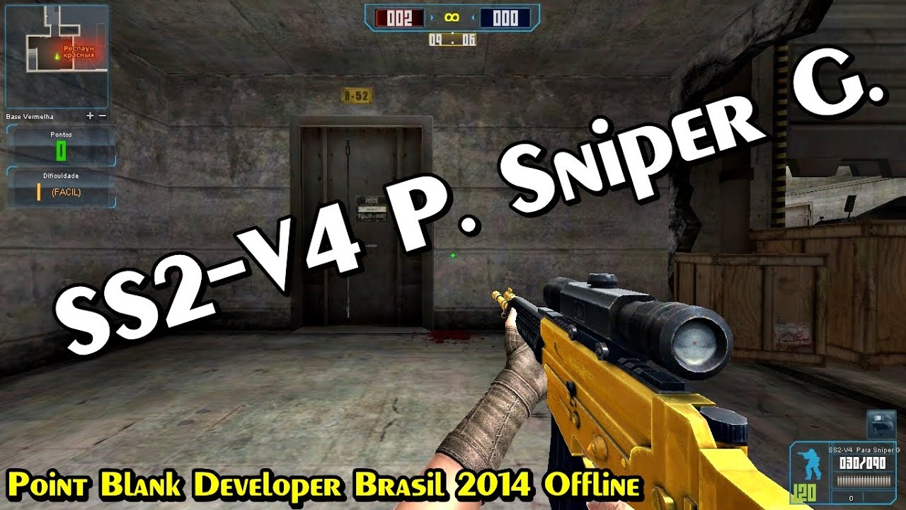 SS2-V4 P. Sniper G. - Point Blank Developer Brasil 2014 Offline l ᵀᴴᴱ ...