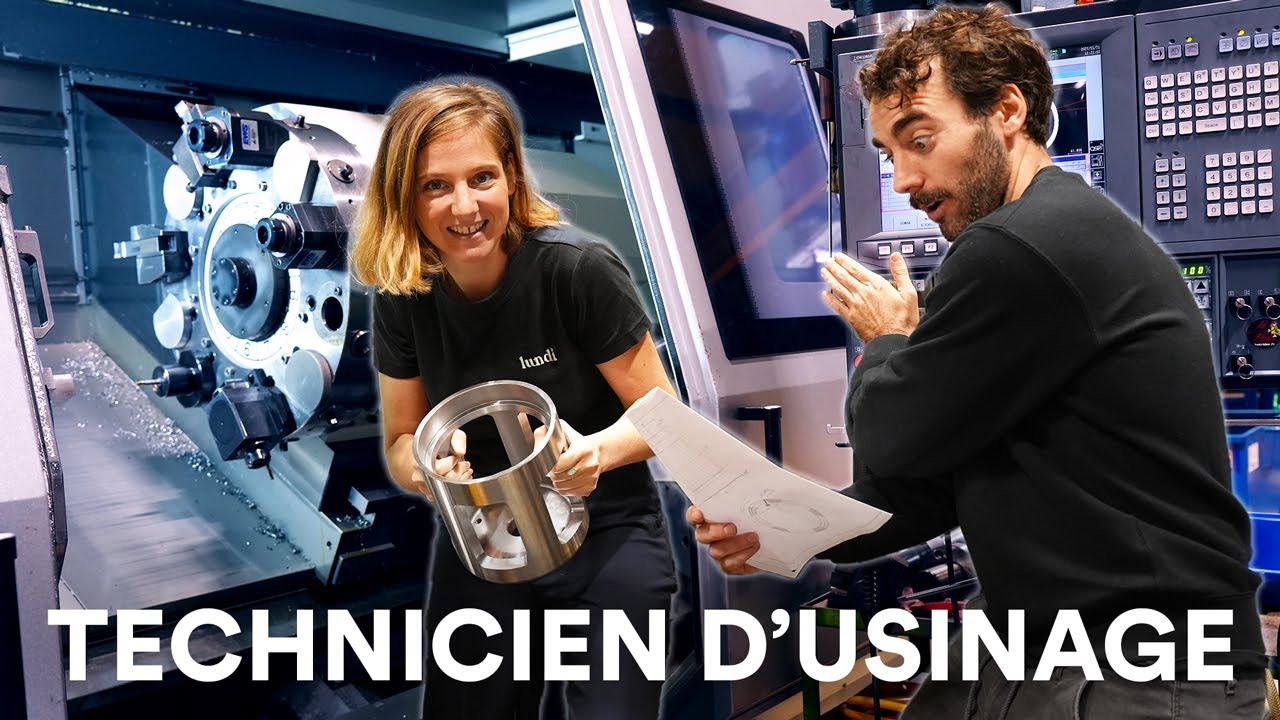 Devenir TECHNICIEN D'USINAGE : formation, salaires, évolutions du métier - YouTube