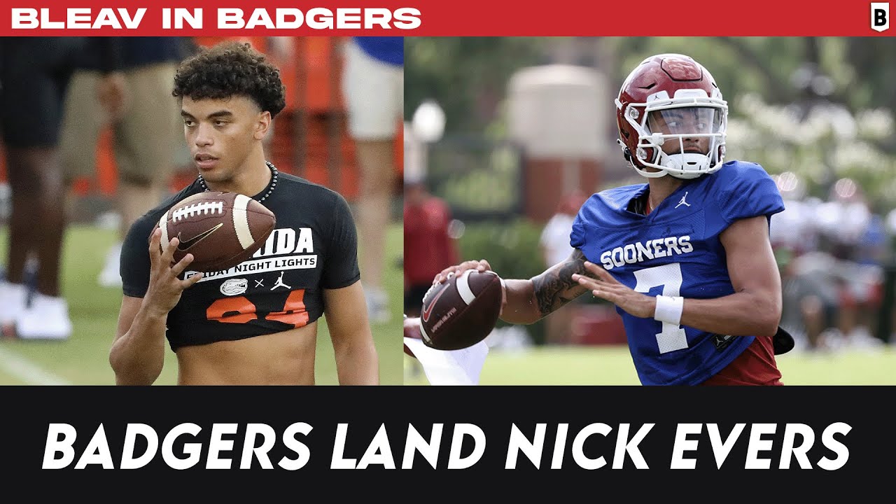 Rapid Reaction: Badgers Land Transfer Quarterback Nick Evers - YouTube