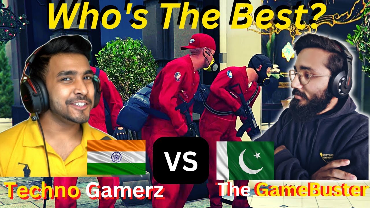 THE GAMEBUSTER VS TECHNO GAMERZ | Grand Theft Auto V | @TechnoGamerzOfficial - YouTube