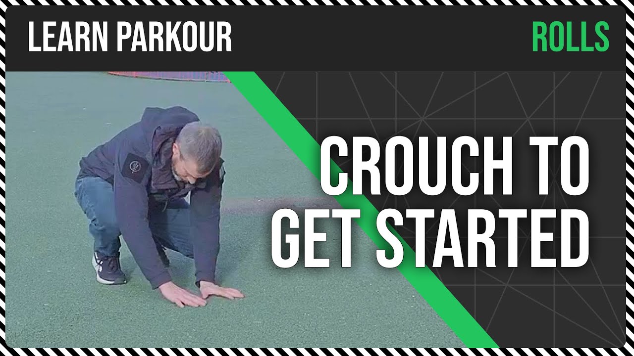 Learn Parkour : Basic Crouch Roll - YouTube