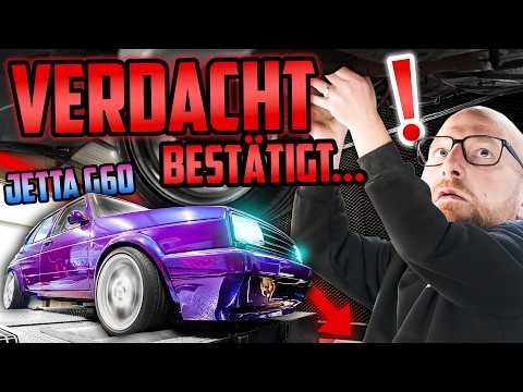 LEISTUNGSBREMSE gefunden! - VW Jetta 2 G60 - ENDLICH wieder mehr POWER?!