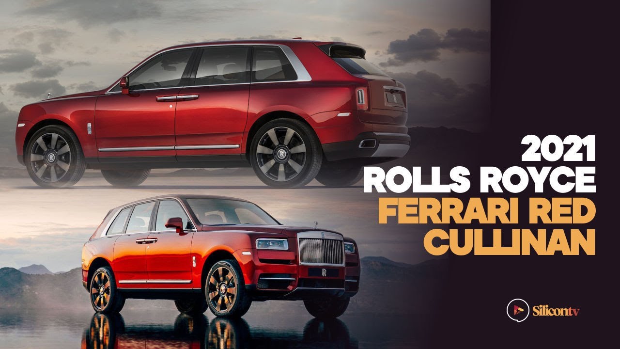 2021 Rolls Royce Cullinan FERRARI Red Cullinan - YouTube
