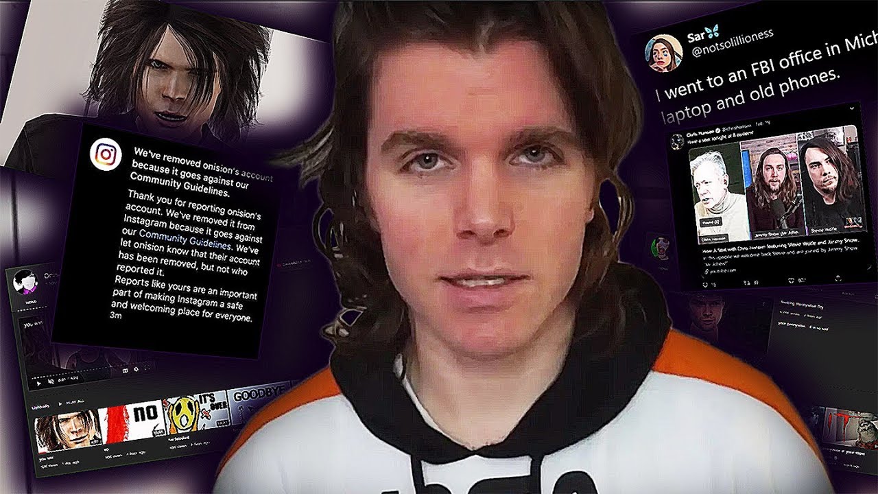 Onision Laptop And Phones In FBI Possession (Instagram Deleted) - YouTube