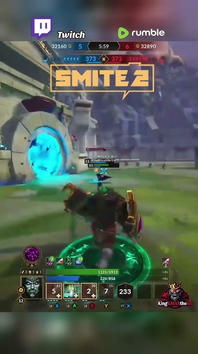 Hit Nu Wa With Those Car Doors 🚪…159 damage TANK GURU 2025 = NEW CAMPAIGN IN SMITE 2 Playing ...