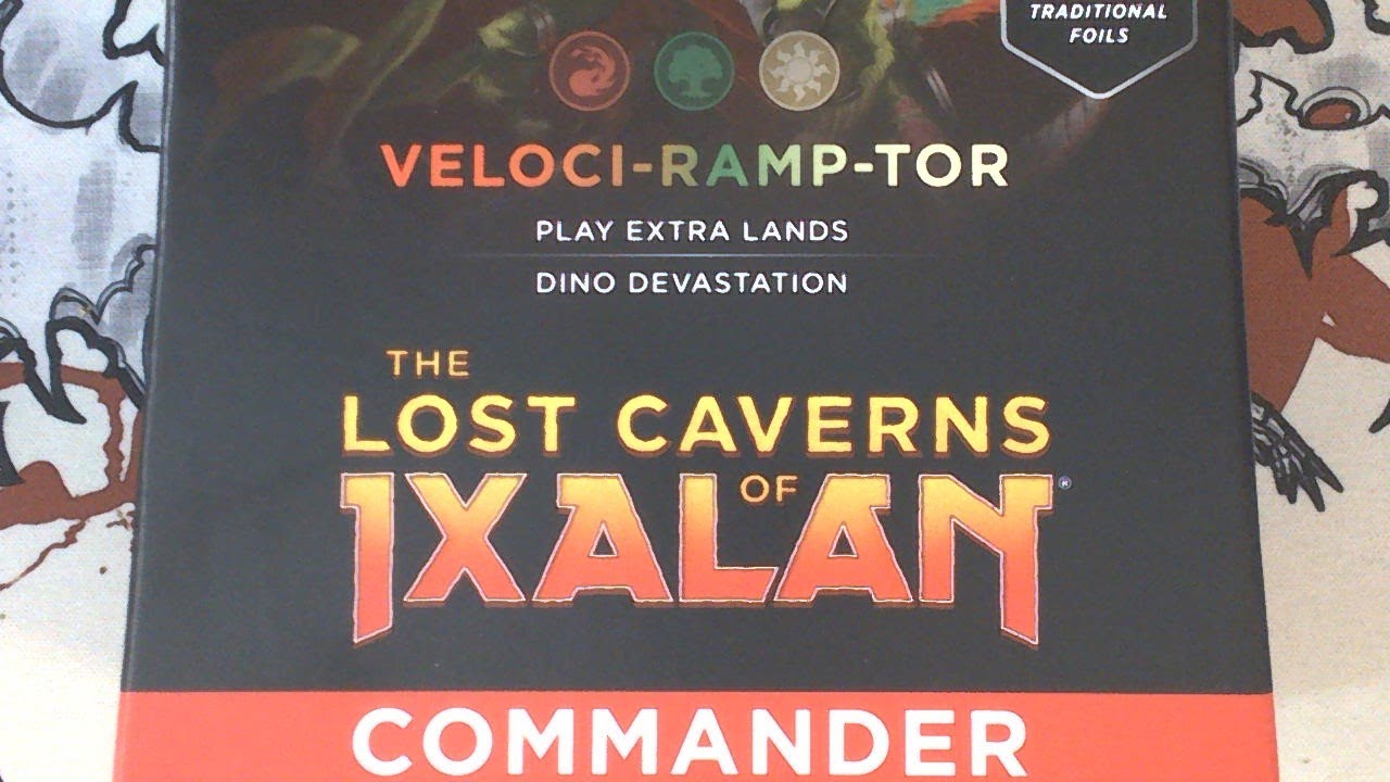 WRG Veloci-Ramp-Tor - Lost Caverns of Ixalan [LCC][LCI] Commander Deck ...
