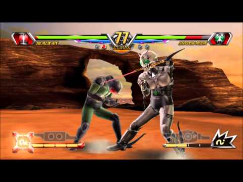 Kamen Rider Super Climax Heroes- Black RX Vs Shadow Moon